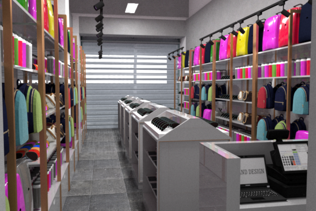 Tienda LSY Plaza central - Mind Design Arquitectura